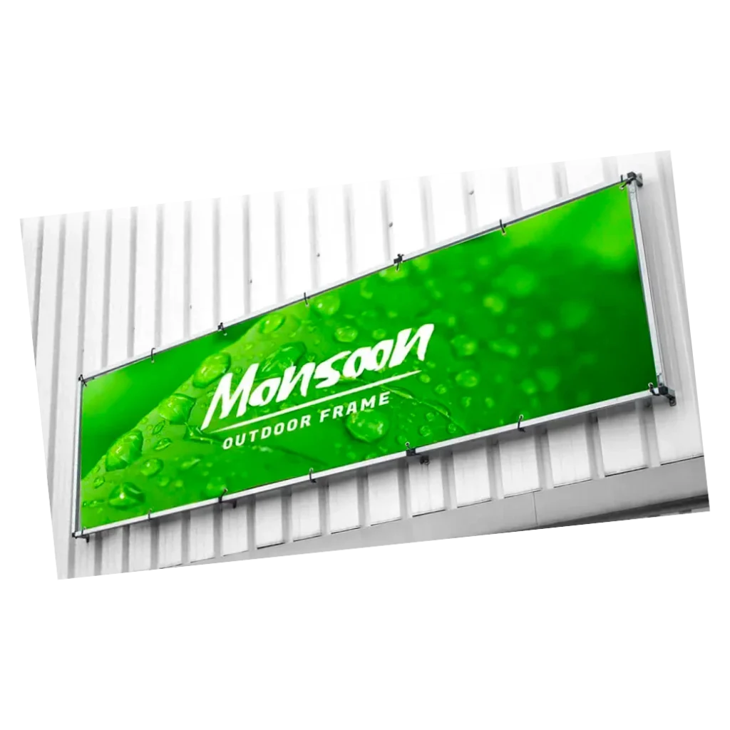 Monsoon Wall Banner Frame – ProntaPrint