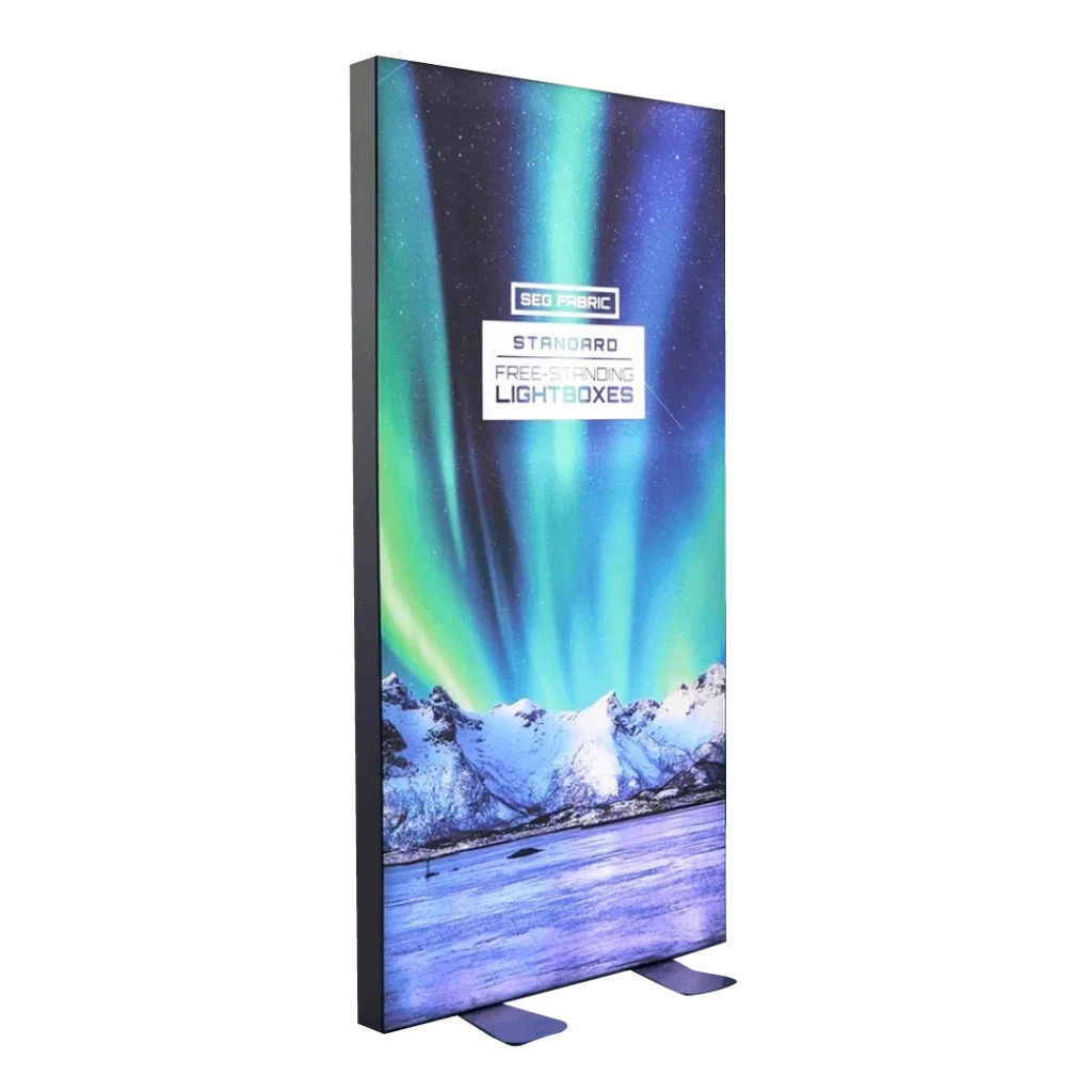 SEG Fabric Free-Standing Lightboxes – ProntaPrint