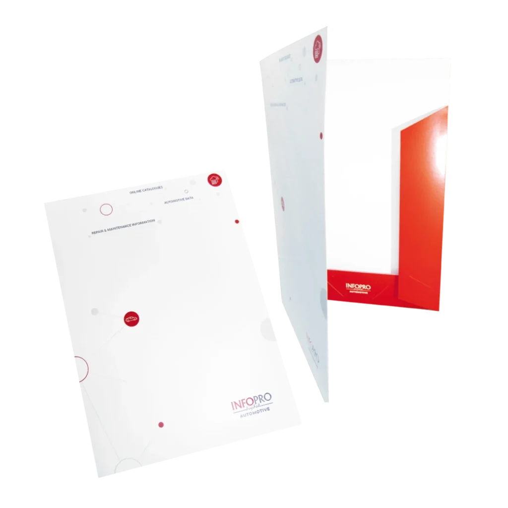 A4 Folder with self assembly pocket – ProntaPrint